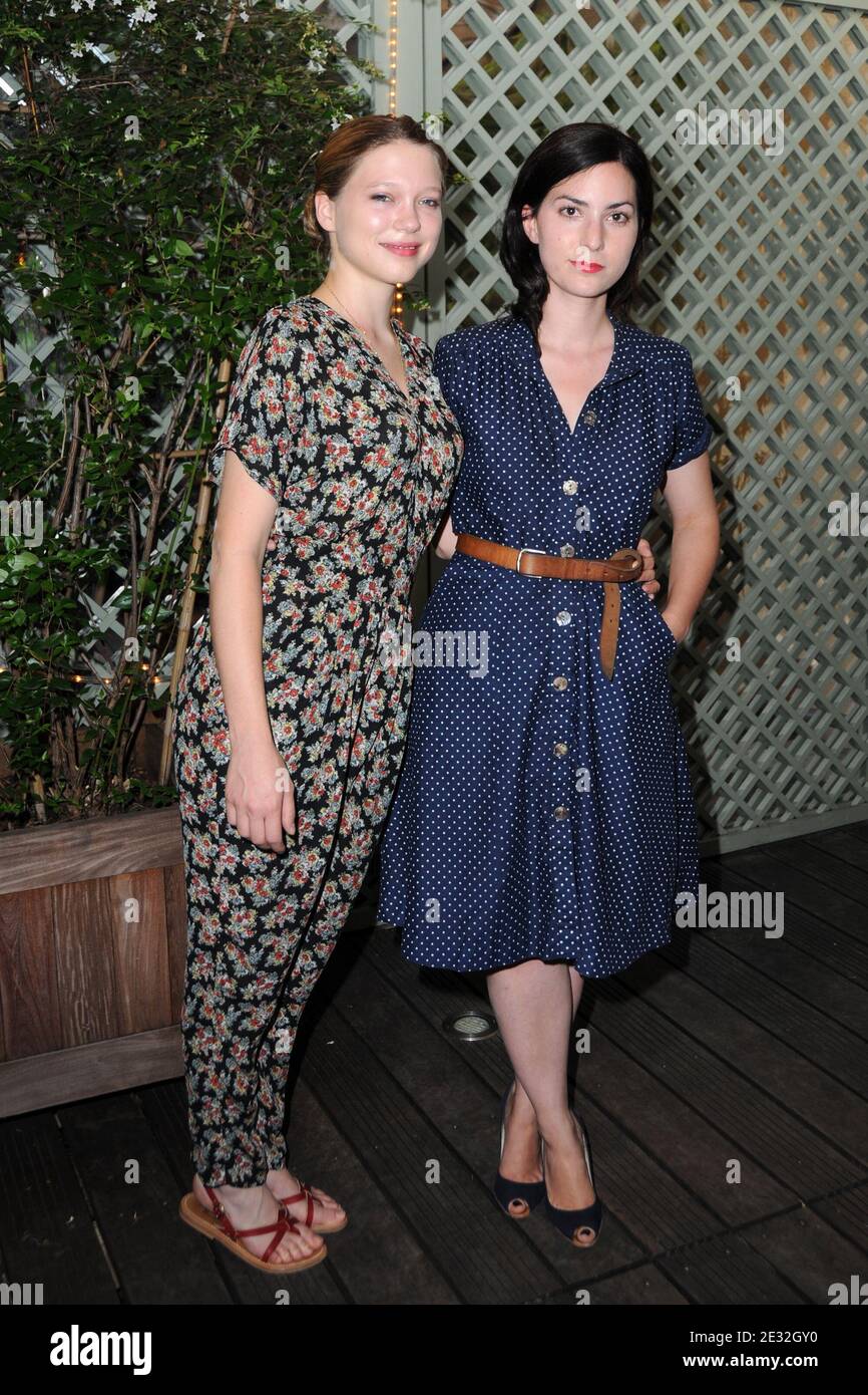 Actress Lea Seydoux and director Rebecca Zlotowski attending the ...