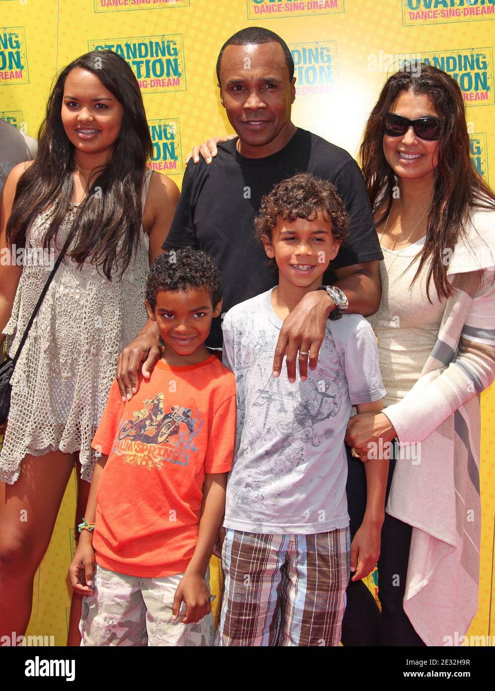 Sugar Ray Leonard at the film premiere for Standing Ovation, by ...