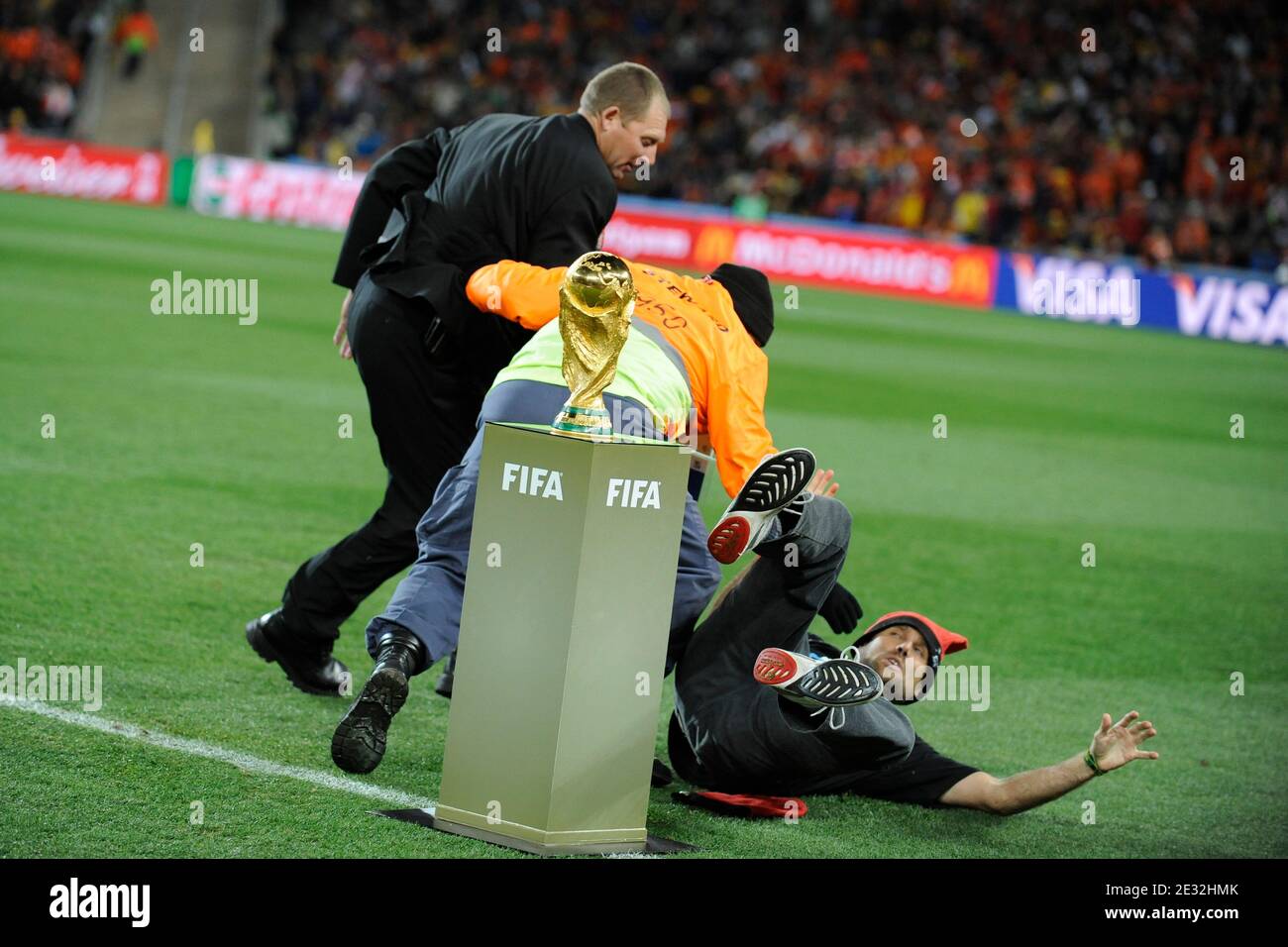 Famous streaker during the 2010 FIFA World Cup South Africa Final ...