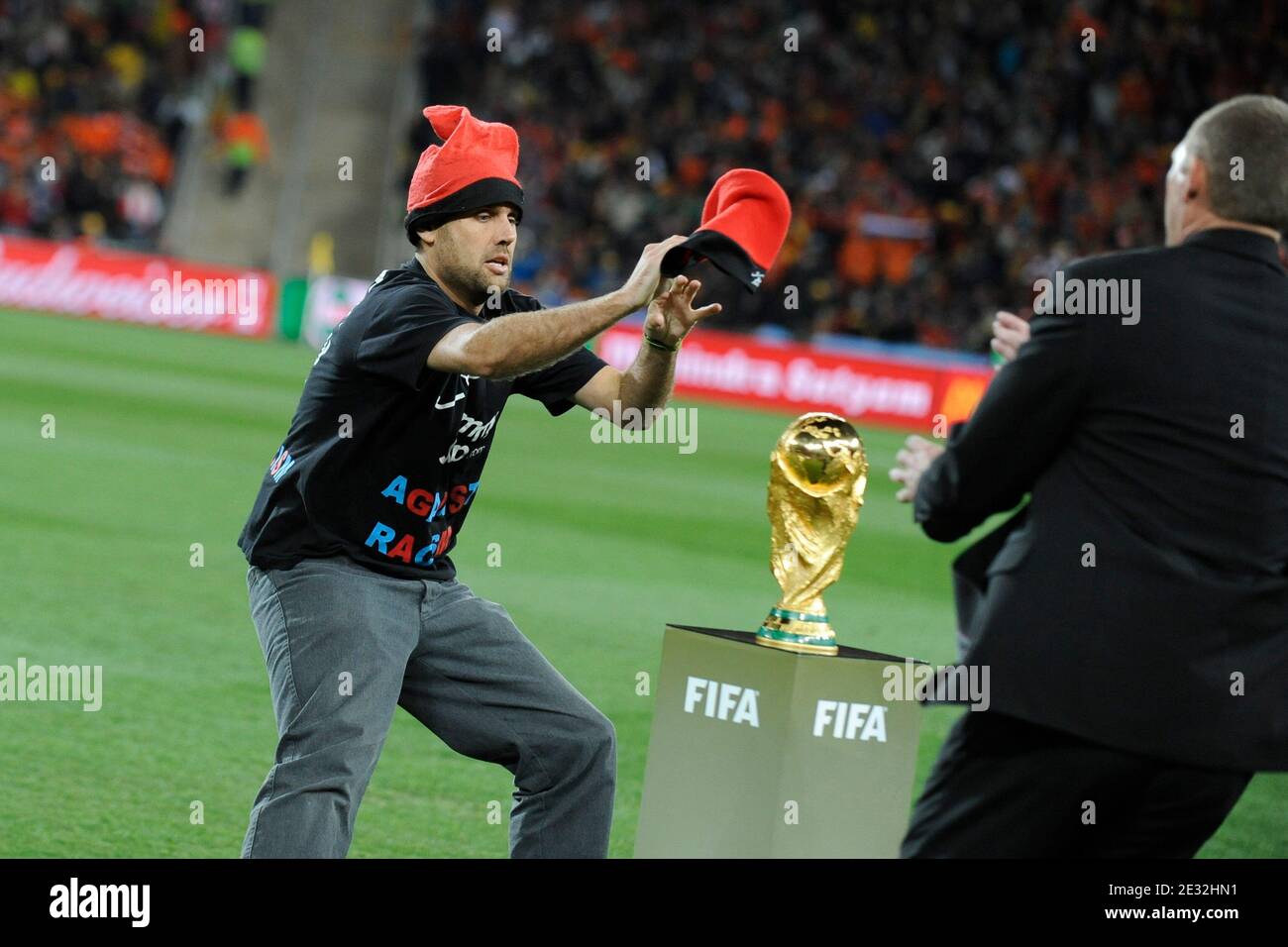 Famous streaker during the 2010 FIFA World Cup South Africa Final ...