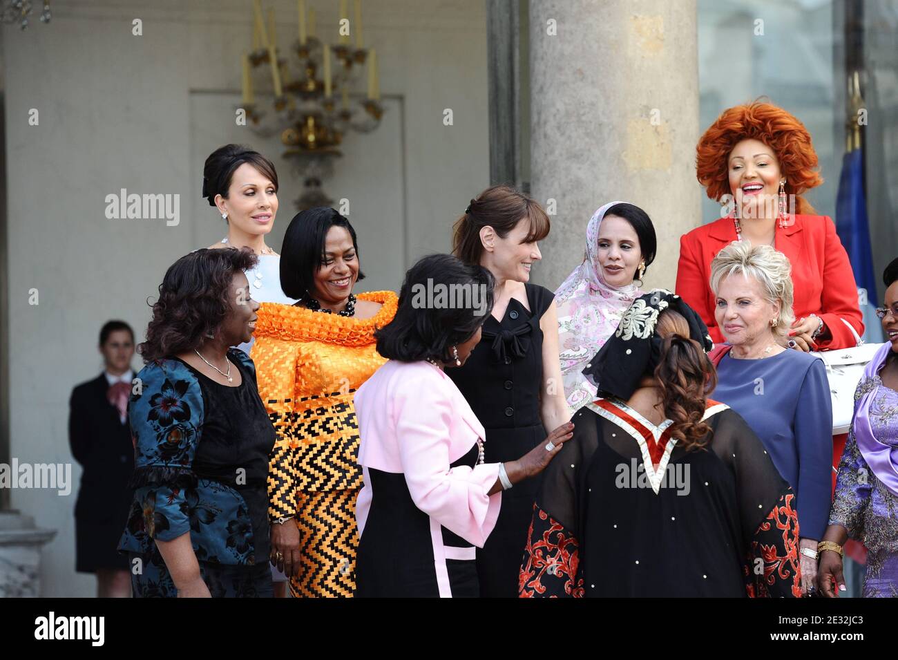 Chantal biya hi-res stock photography and images - Alamy