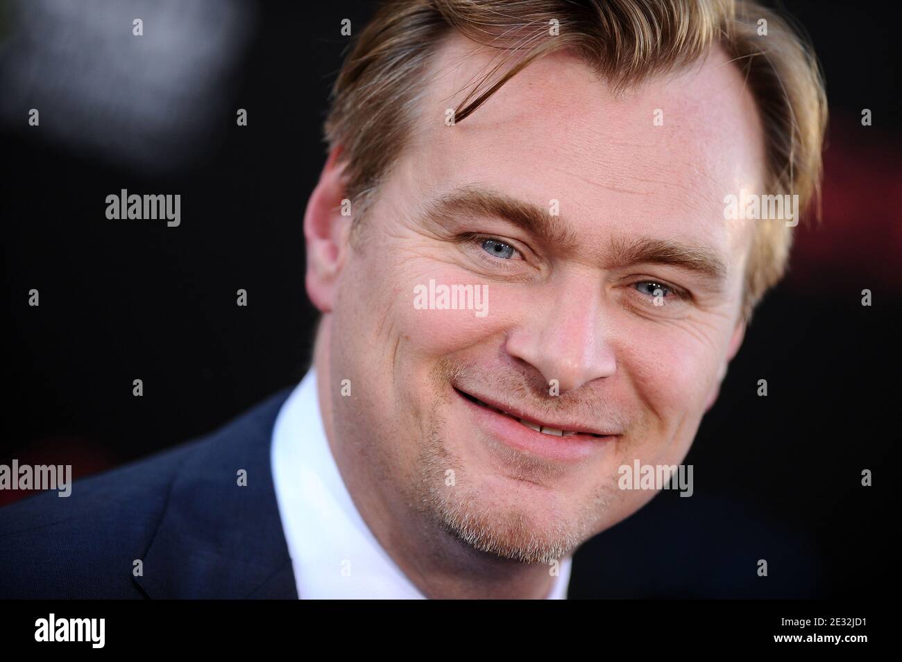 Christopher Nolan arriving for the L.A. premiere of 'Inception' held at ...