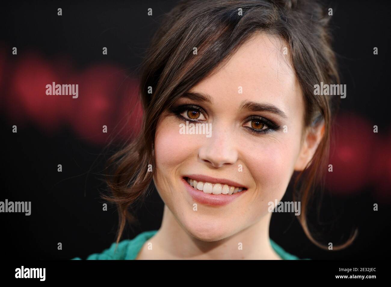 Ellen Page arriving for the L.A. premiere of 'Inception' held at the ...