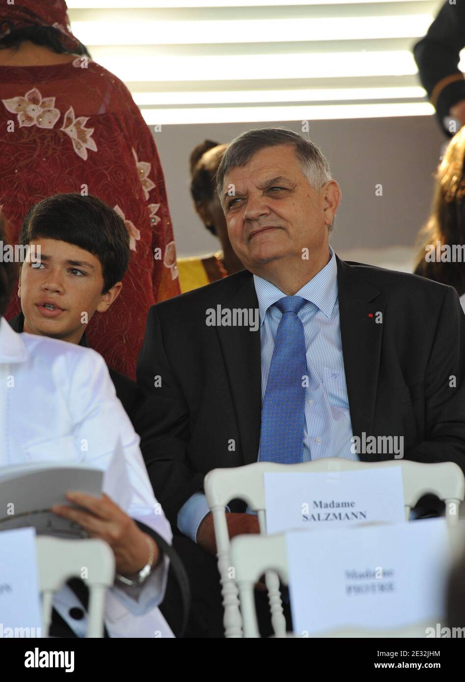 Christian Lambert attends the Bastille day parade on the Champs Elysee ...