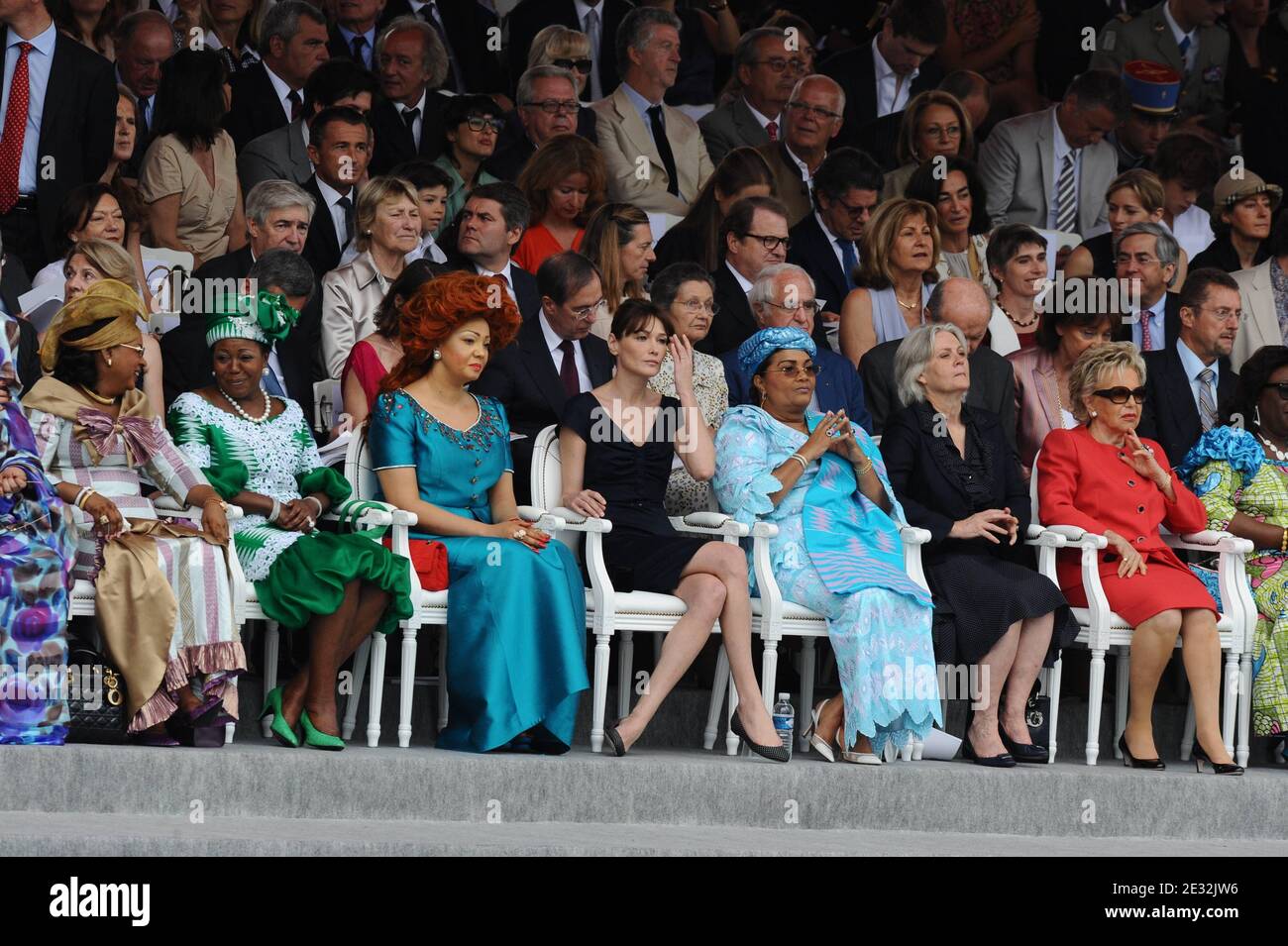 Mauritania's first lady Tekber Mint Melainine Ould Ahmed, Mali's first ...