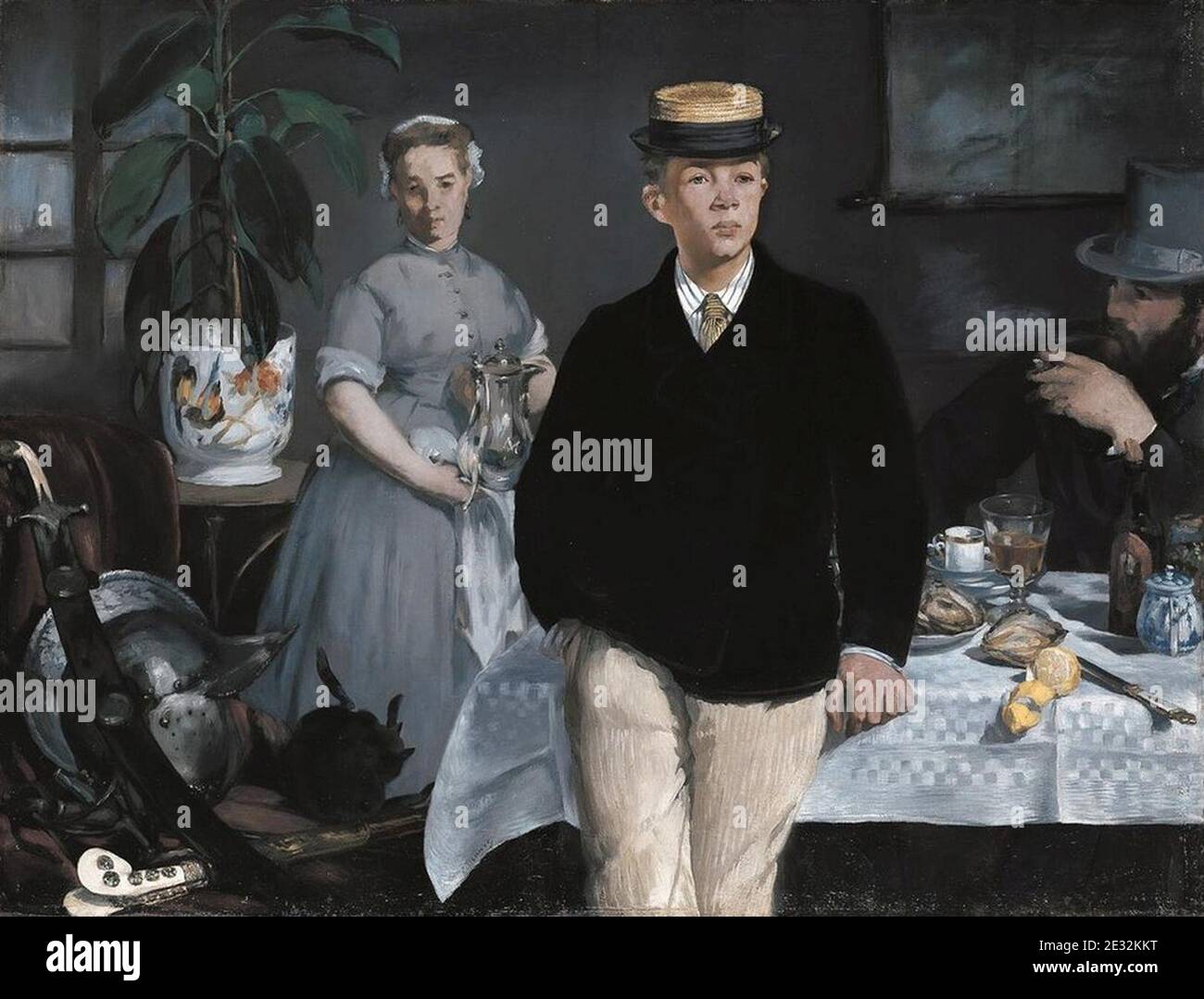 Manet luncheon in the studio hi-res stock photography and images - Alamy