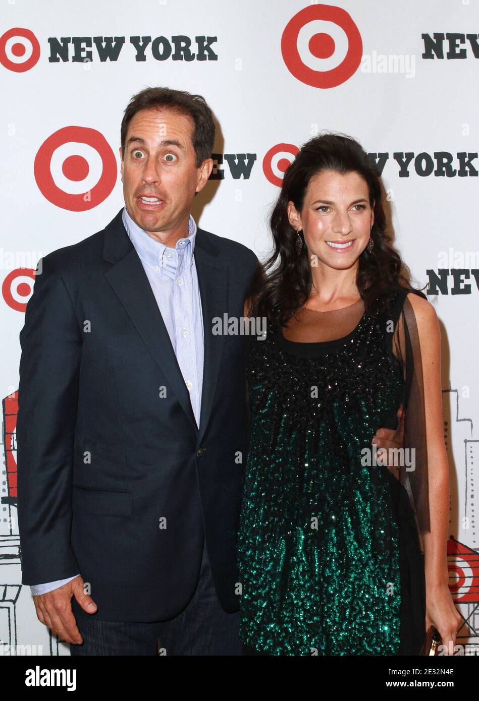 Jerry Seinfeld and wife Jessica Seinfeld attend the Target Grand ...