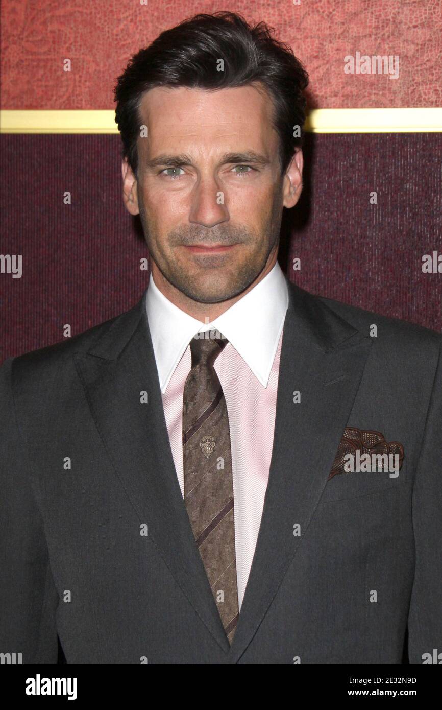 Jon Hamm attends AMC's season 4 premiere of 'Mad Men' at the Mann 6 ...