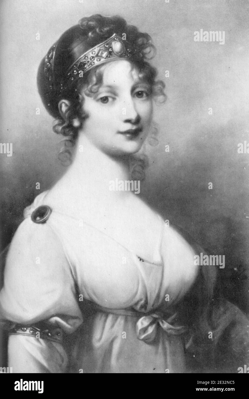 Luise of mecklenburg Black and White Stock Photos & Images - Alamy
