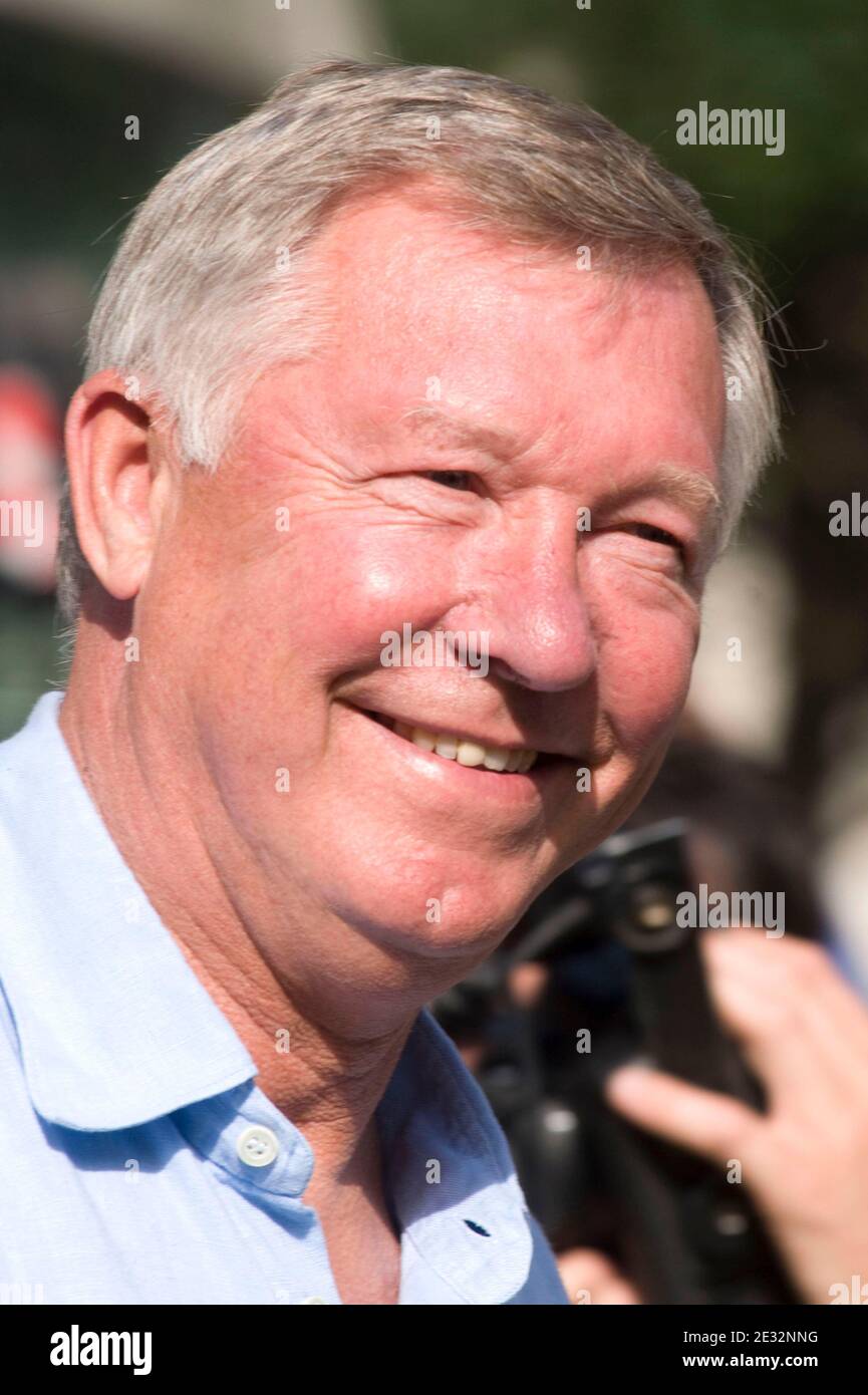 Manchester United's manager Sir Alex Ferguson during the Special One ...