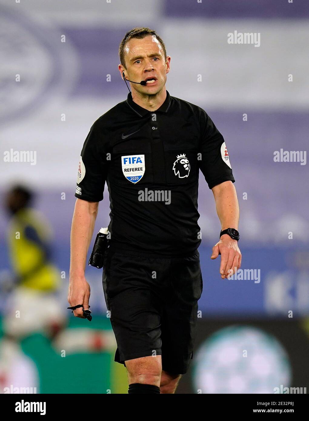 Referee Stuart Attwell during the Premier League match at The King ...
