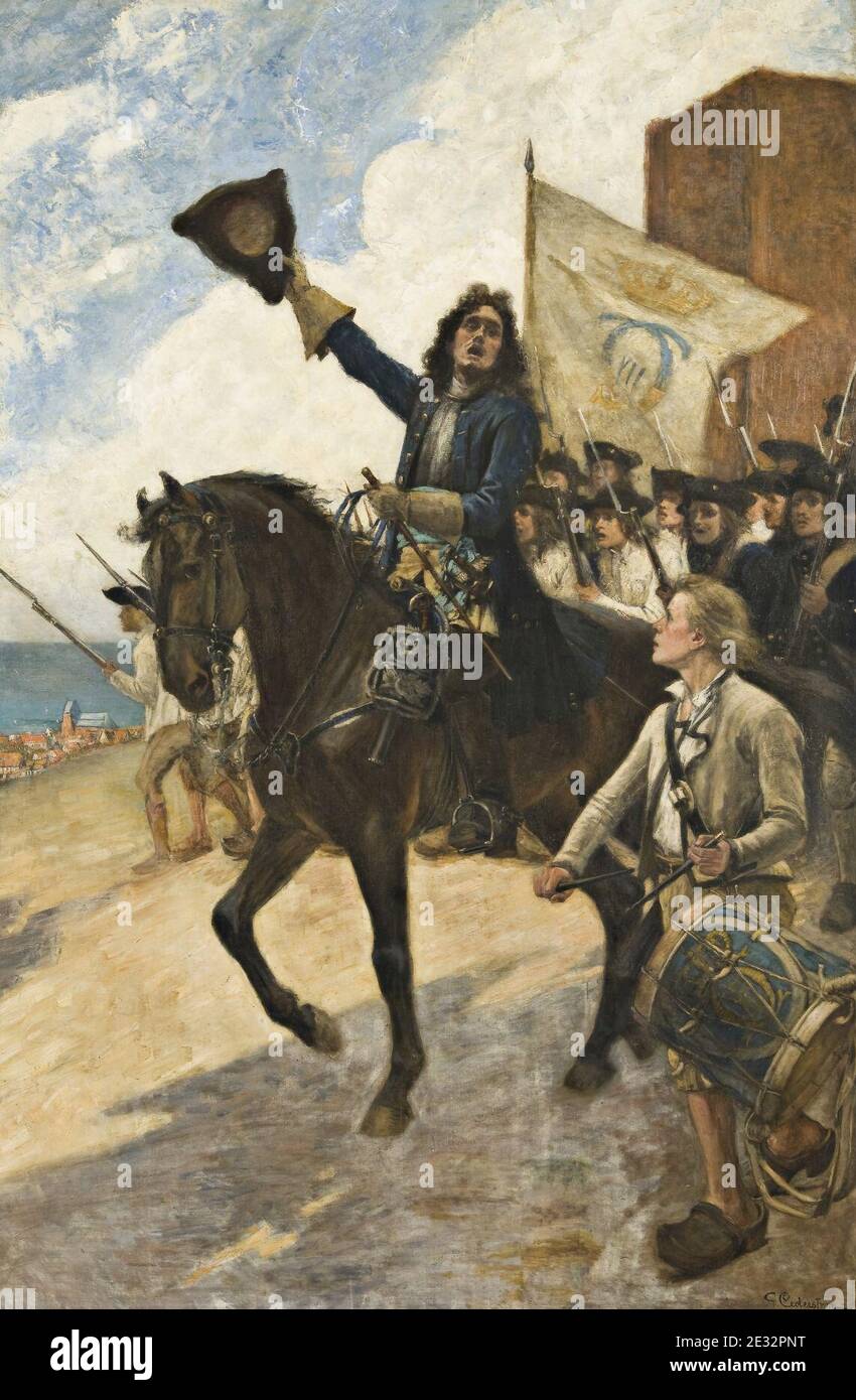 Magnus Stenbock vid Helsingborg Stock Photo - Alamy