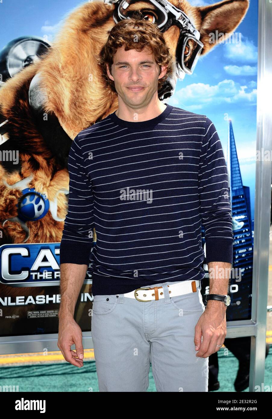 James Marsden attends the Cats & Dogs: The Revenge Of Kitty Galore ...