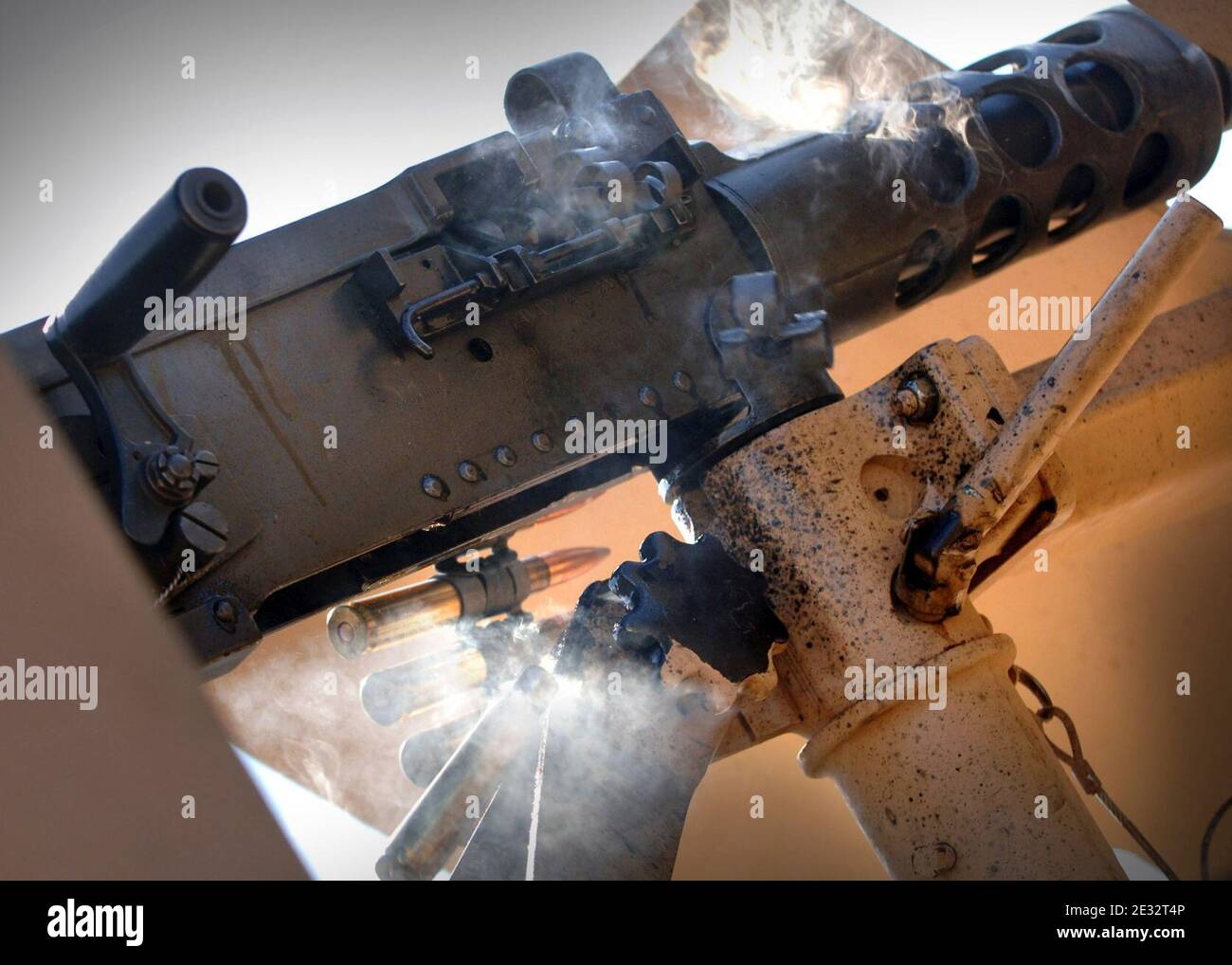 M2 Browning after firing Stock Photo - Alamy