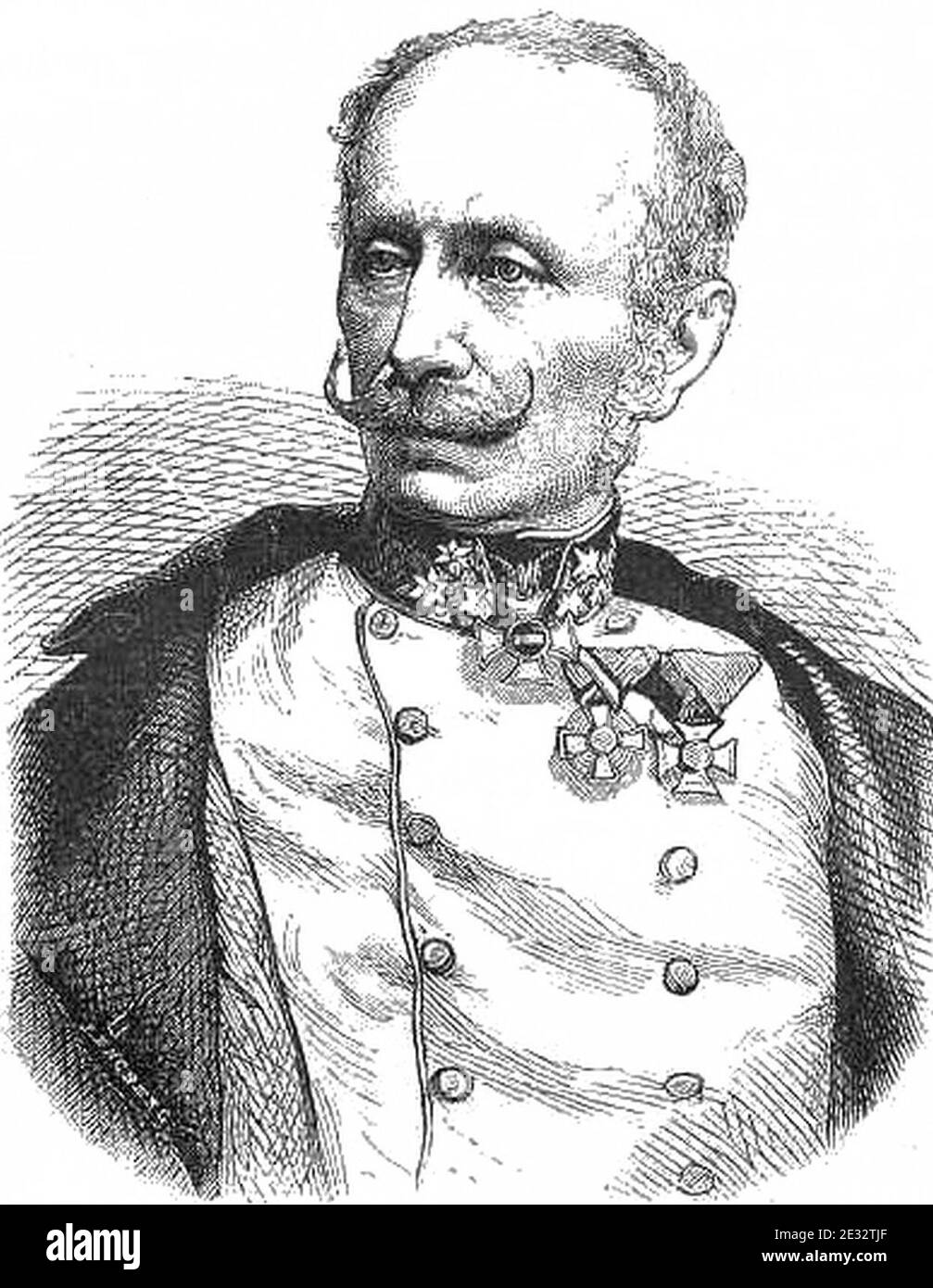 Ludwig von Benedek 1879 Stock Photo - Alamy