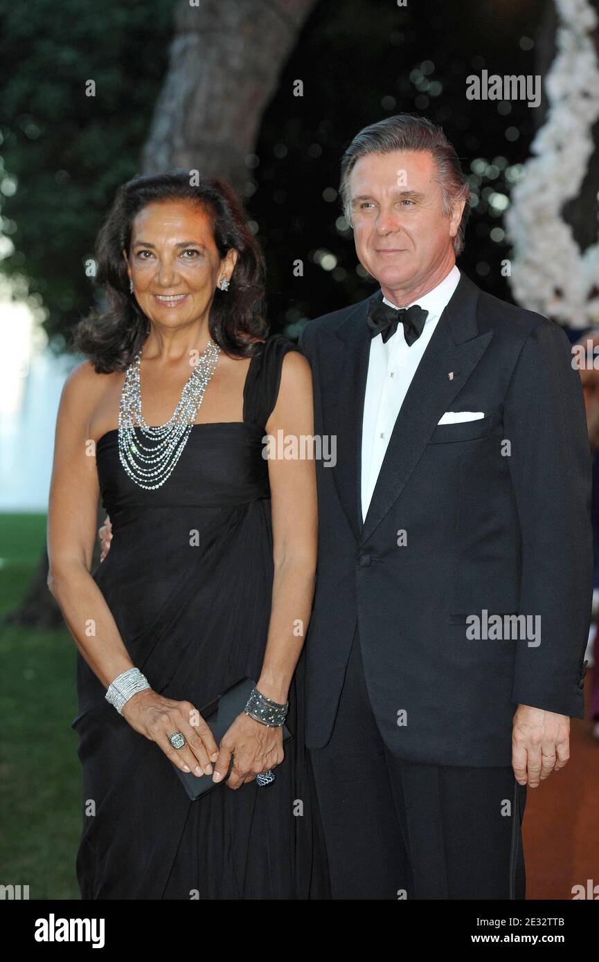 Gio and Alberto Repossi arrive at the the 62nd Red Cross ball held at ...