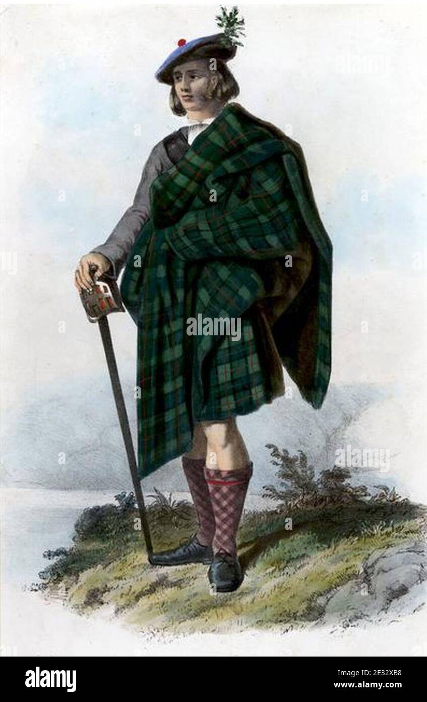 MacLeod (R. R. McIan Stock Photo - Alamy