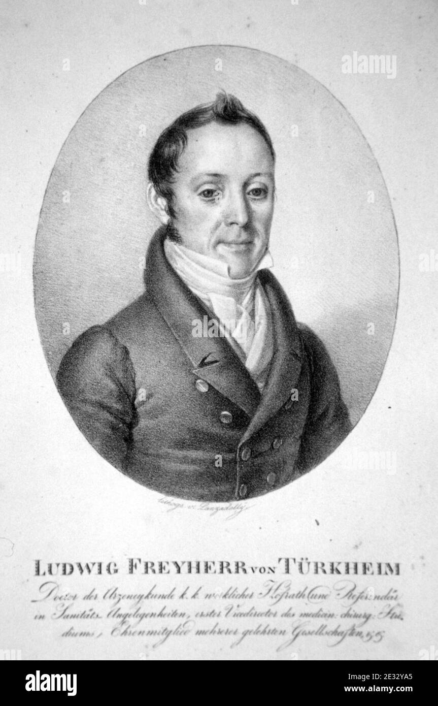 Ludwig Türkheim Litho Stock Photo - Alamy