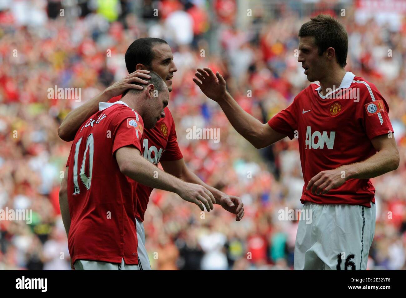 Manchester united 2010 goal hi-res stock photography and images - Alamy