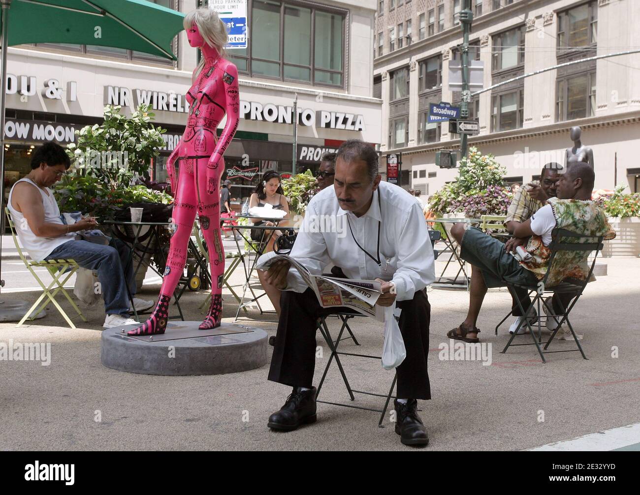 Mannequin by Betsey Johnson at The Fashion Center Presents Sidewalk ...