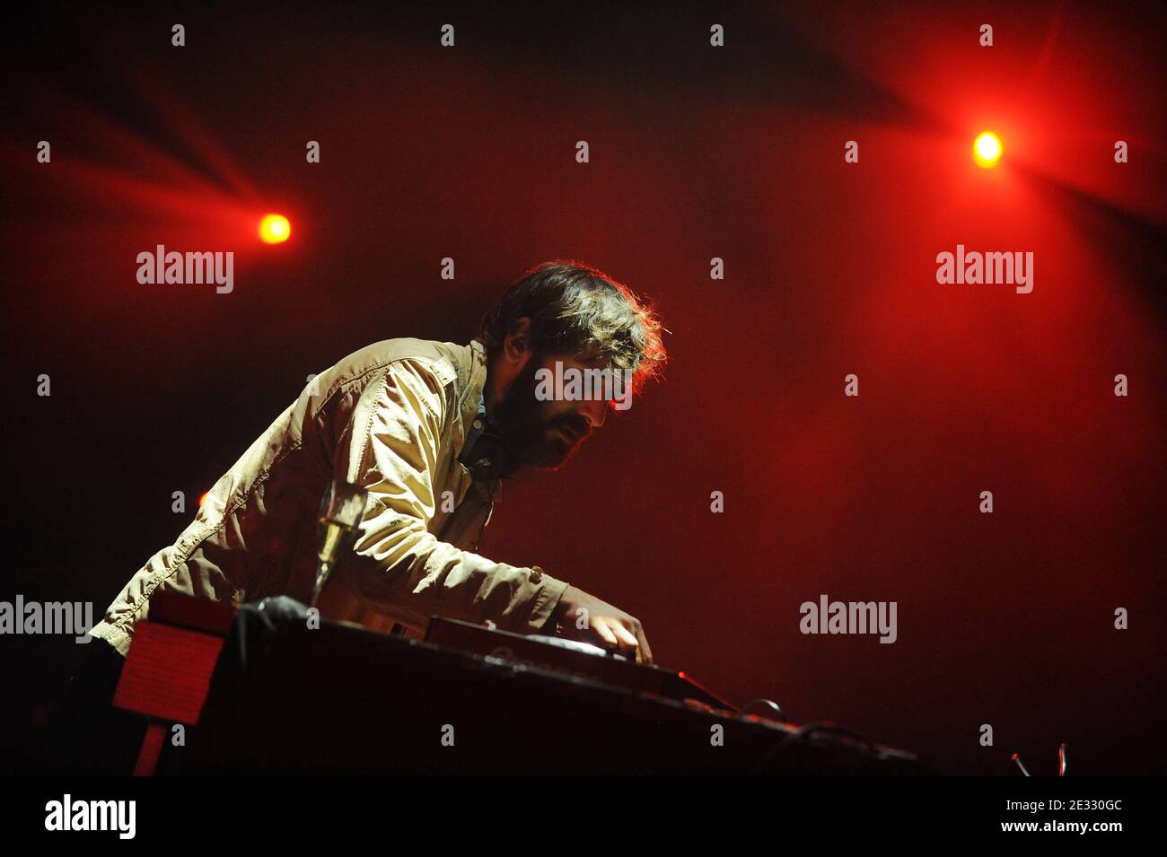 Mr Oizo during the Paleo Festival in Nyon, Switzerland on July 24, 2010 ...