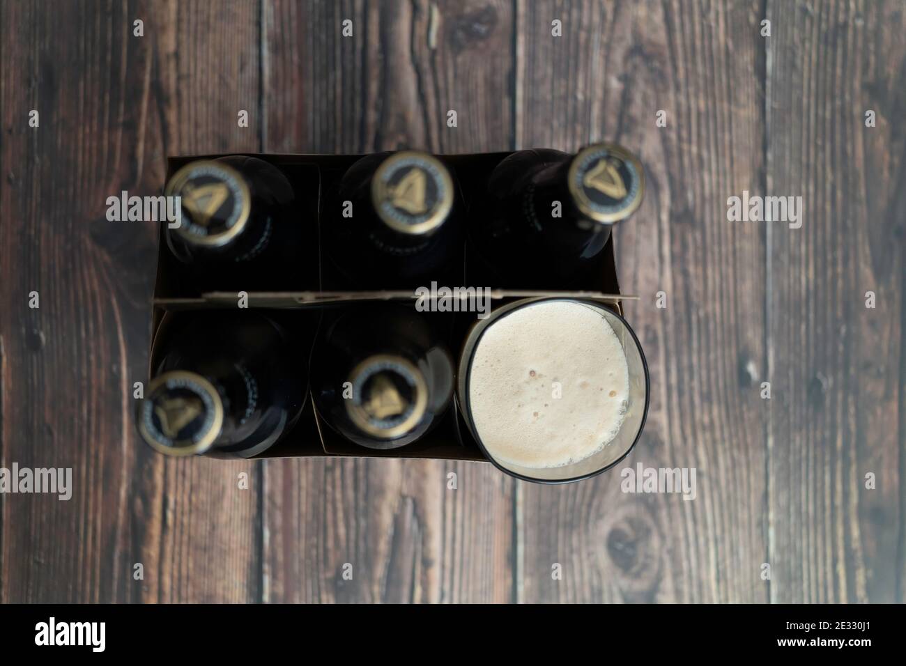 6 pack beer hi-res stock photography and images - Alamy