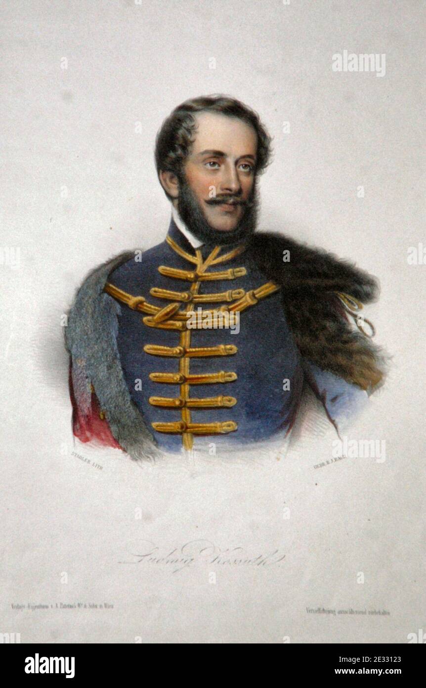 Ludwig kossuth hi-res stock photography and images - Alamy