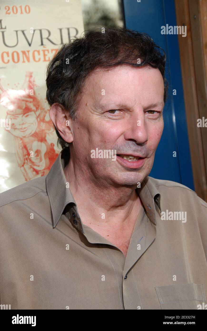 EXCLUSIVE. Marc Havet attends the 8th Festival 'DÀcOUVRIR' in Conceze ...