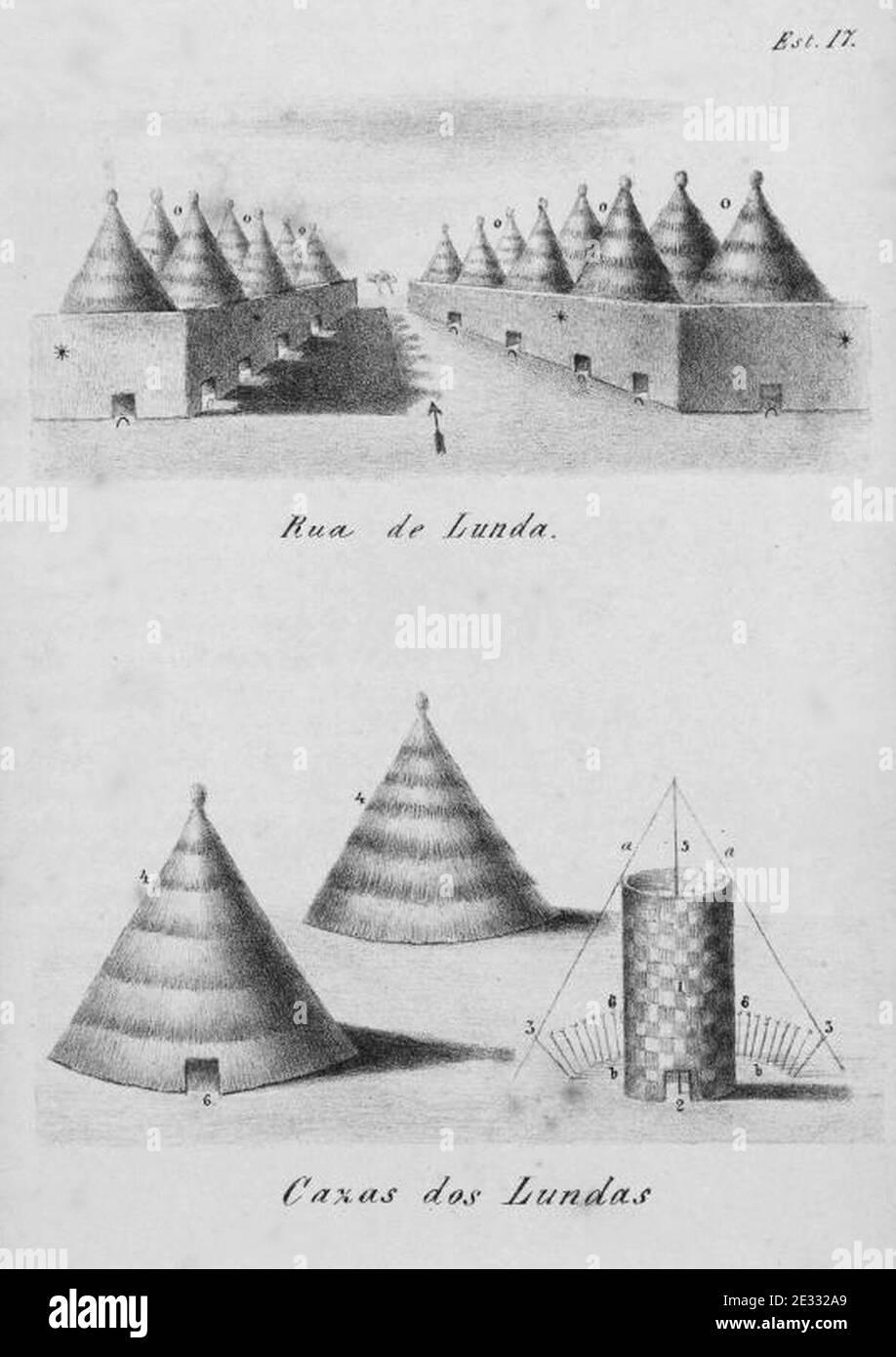 Lunda houses hi-res stock photography and images - Alamy