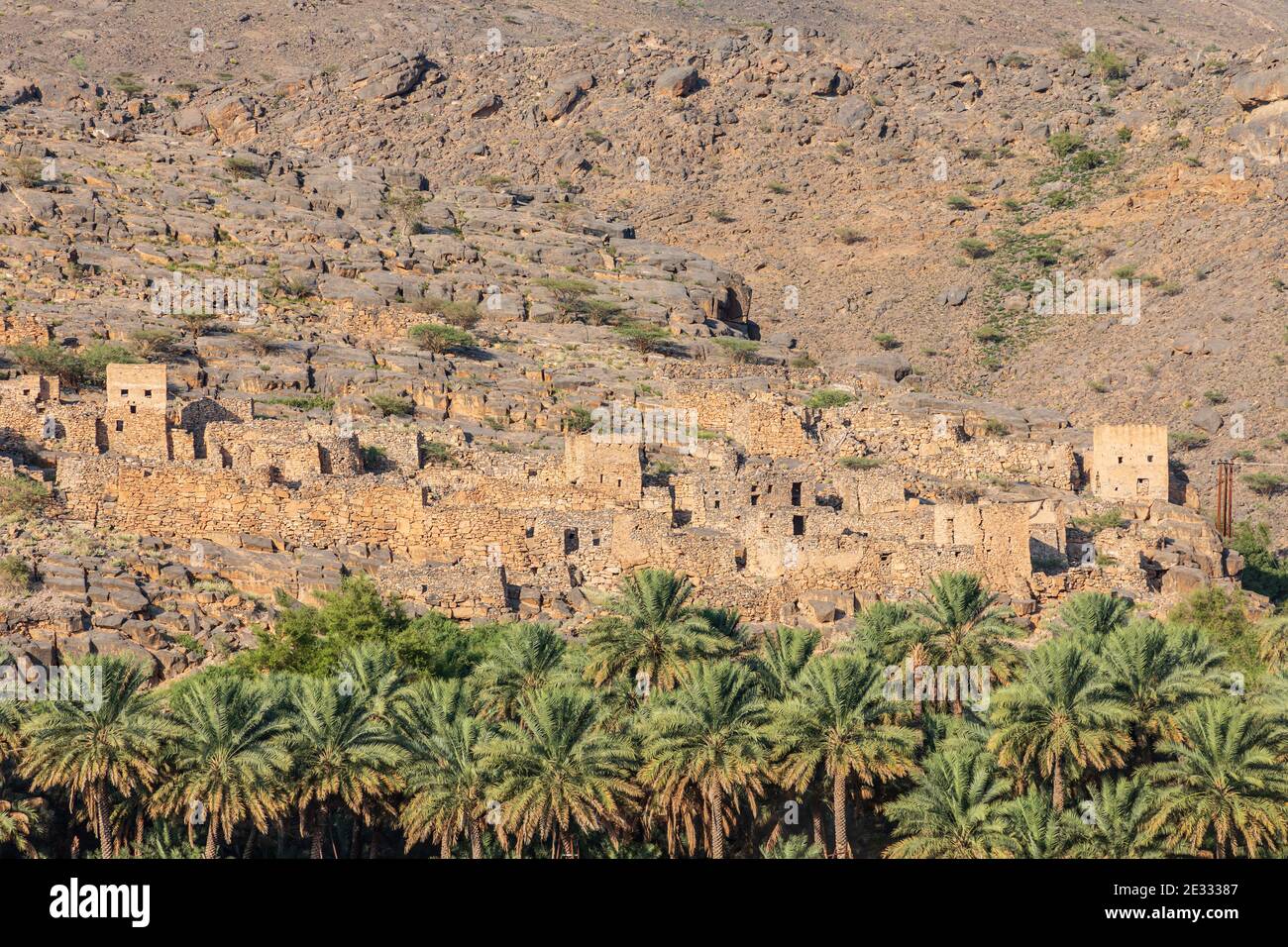 Middle East, Arabian Peninsula, Oman, Ad Dakhiliyah, Al Hamra. The ...