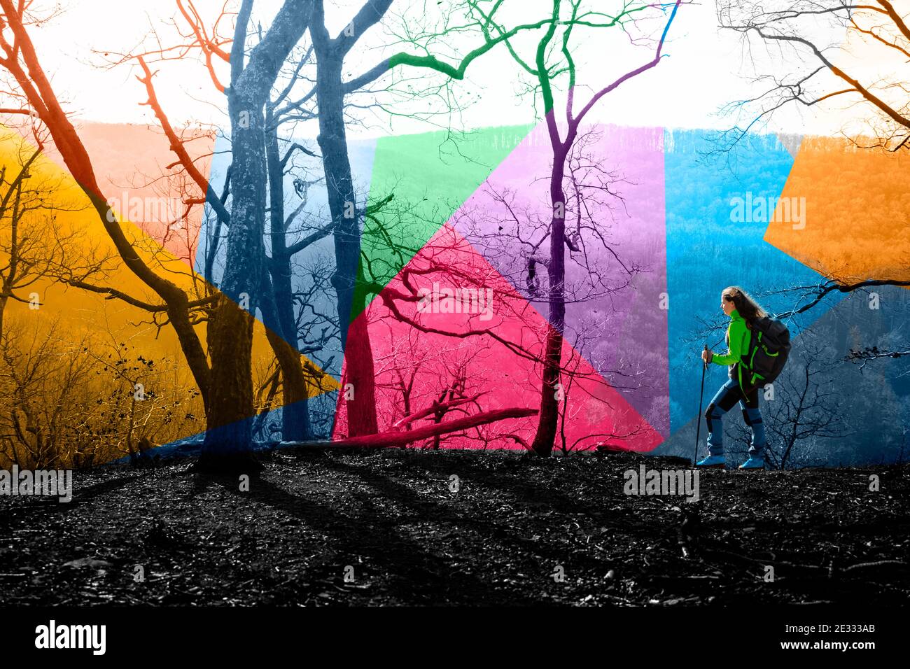 Colorful nature outdoors hi-res stock photography and images - Alamy