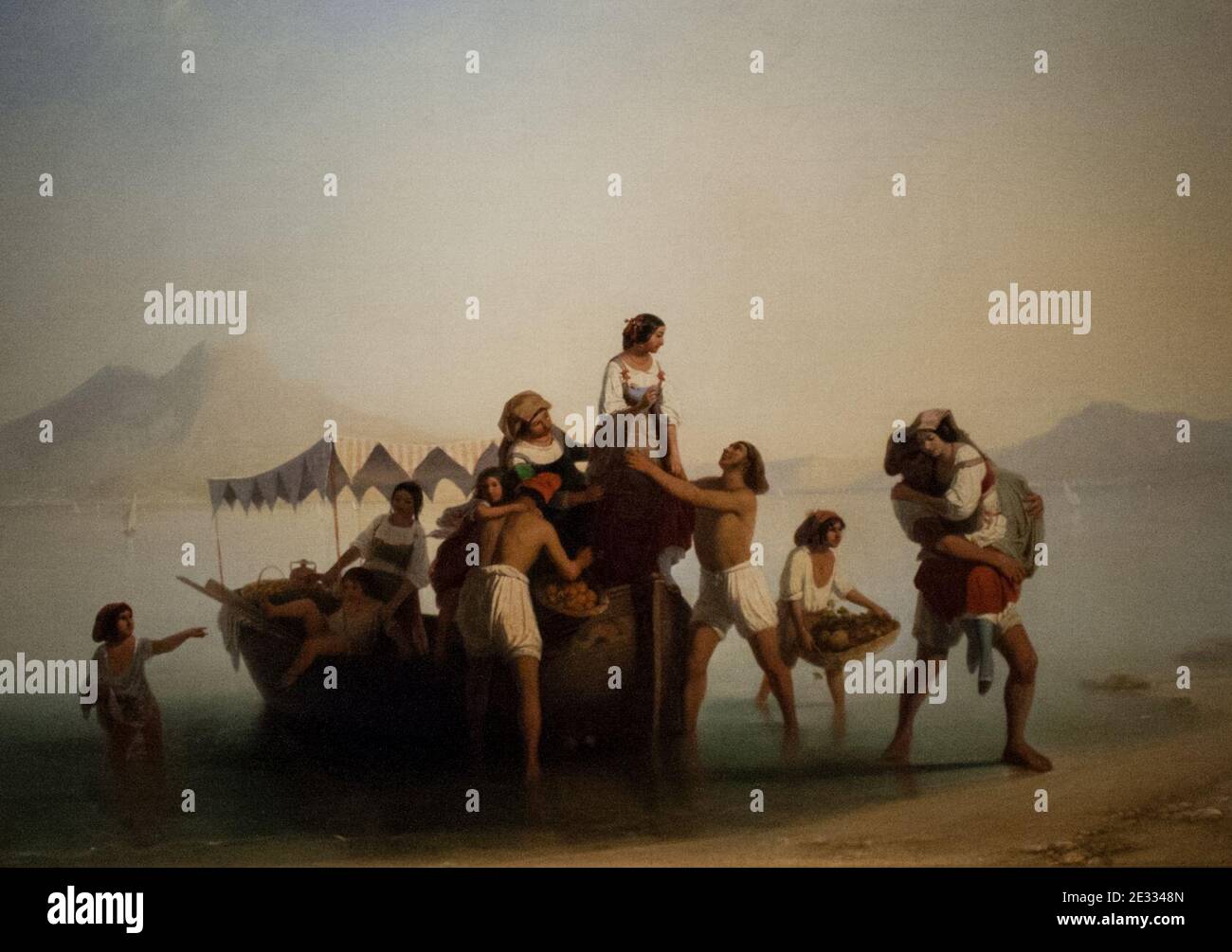 Lundgren - Neapolitan Fruit-Sellers Stock Photo - Alamy