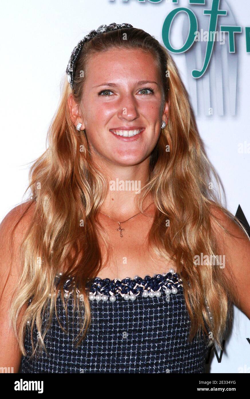 Victoria Azarenka poses at the 11th Annual BNP Paribas Taste of Tennis ...
