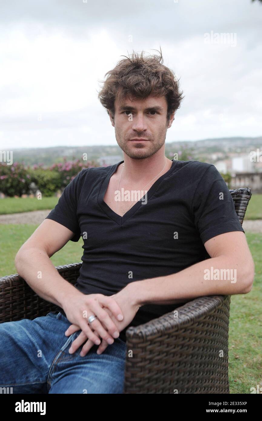 Yannick Renier poses for the photocall 'Pauline Et Francois' during the ...
