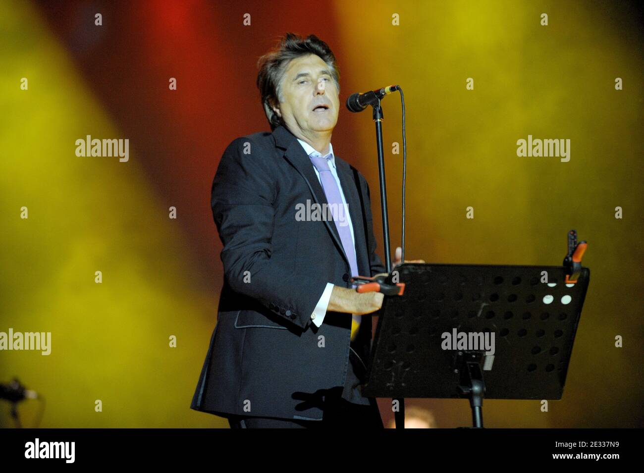 Brian Ferry of Roxy Music performs live on stage during 8th edition of ...