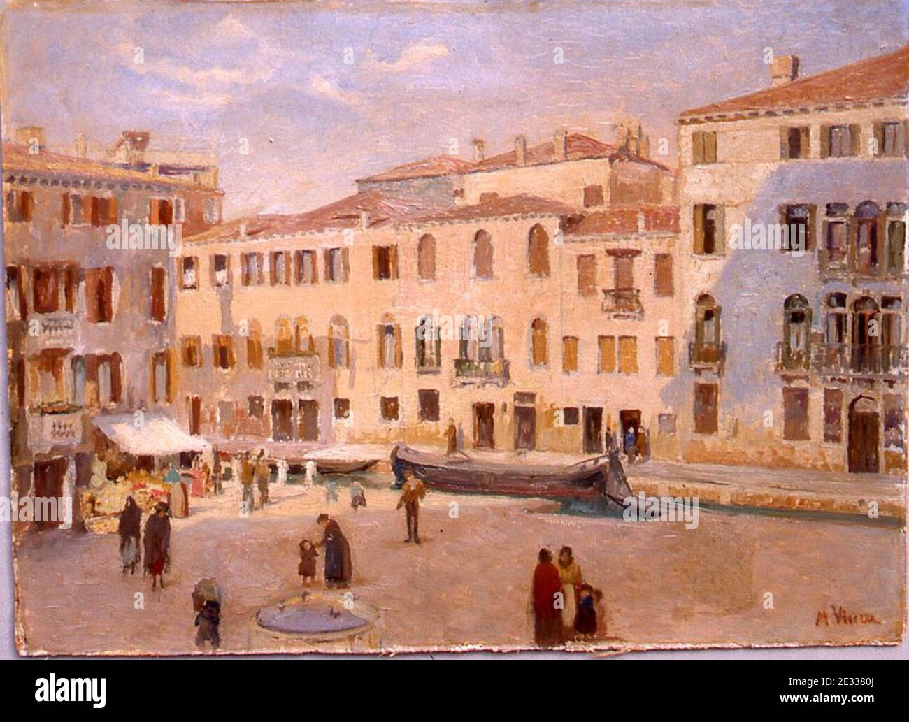 M. Vinca, Veduta veneziana Stock Photo - Alamy