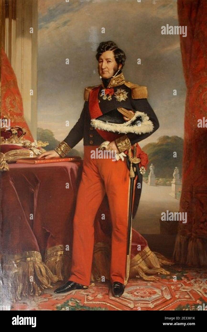 Luis Felipe I de Francia (Real Alcázar de Sevilla Stock Photo - Alamy