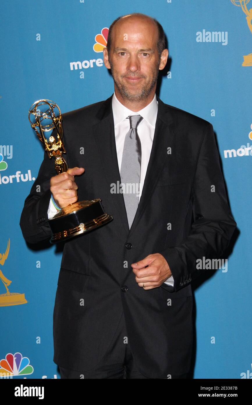 Anthony Edwards arriving for the Press Room of 2010 Primetime Emmy ...