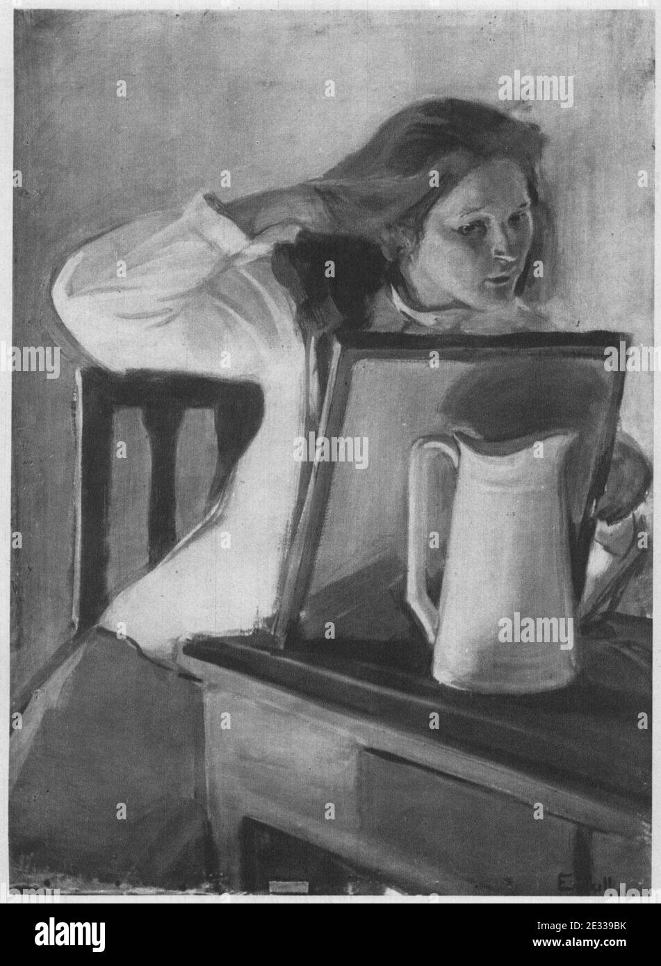 Magnus Enckell Spiegel Stock Photo - Alamy