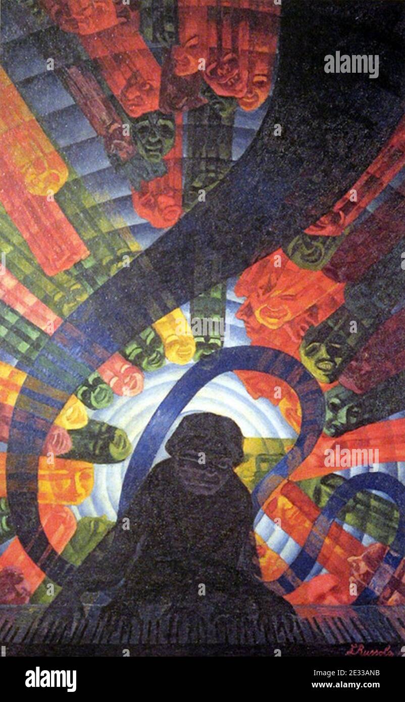 Luigi russolo hi-res stock photography and images - Alamy