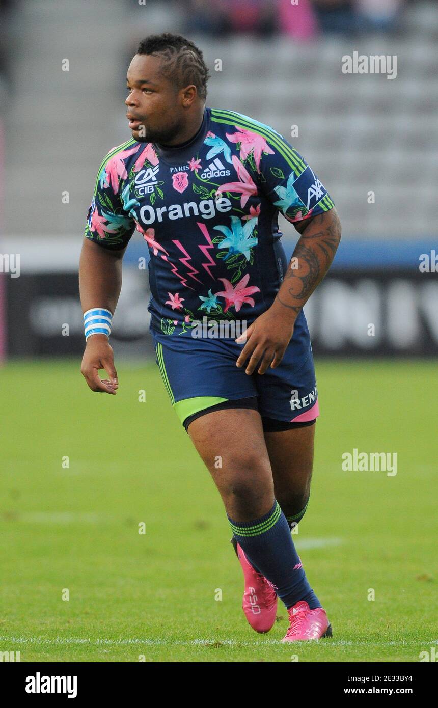 Mathieu Bastareaud during the French Top 14 rugby match, Stade Francais ...