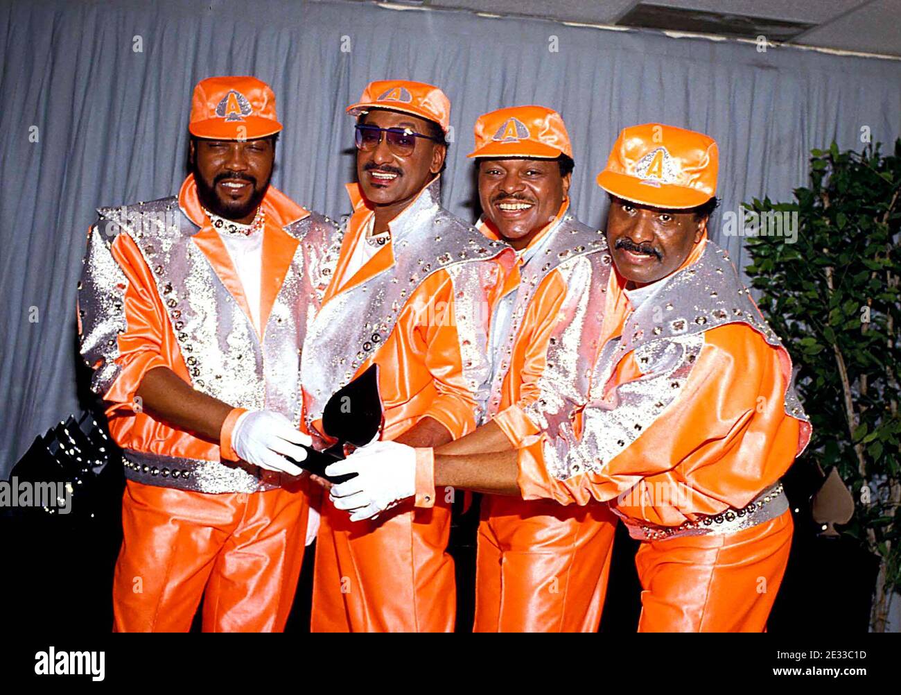 The Four Tops 1987 Credit: Ralph Dominguez/MediaPunch Stock Photo - Alamy