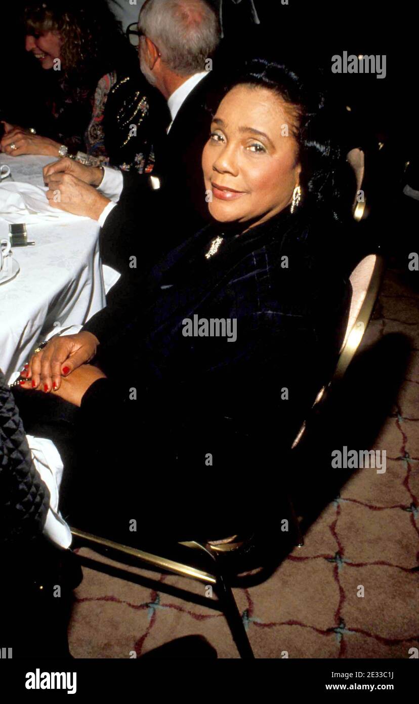 Coretta Scott King 1990 Credit: Ralph Dominguez/MediaPunch Stock Photo ...