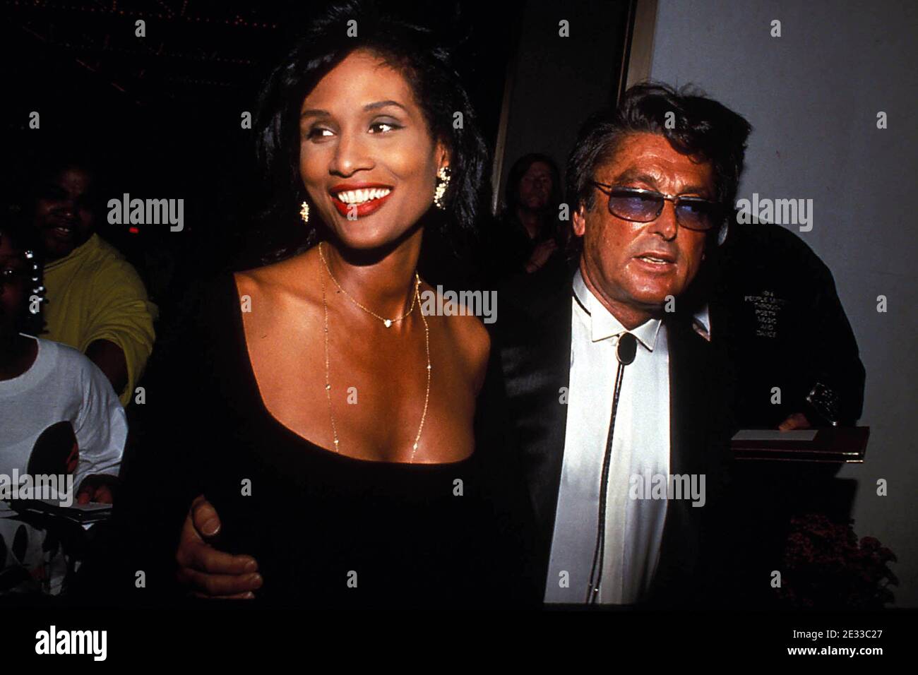 Beverly Johnson And Robert Evans 1991 Credit: Ralph Dominguez ...