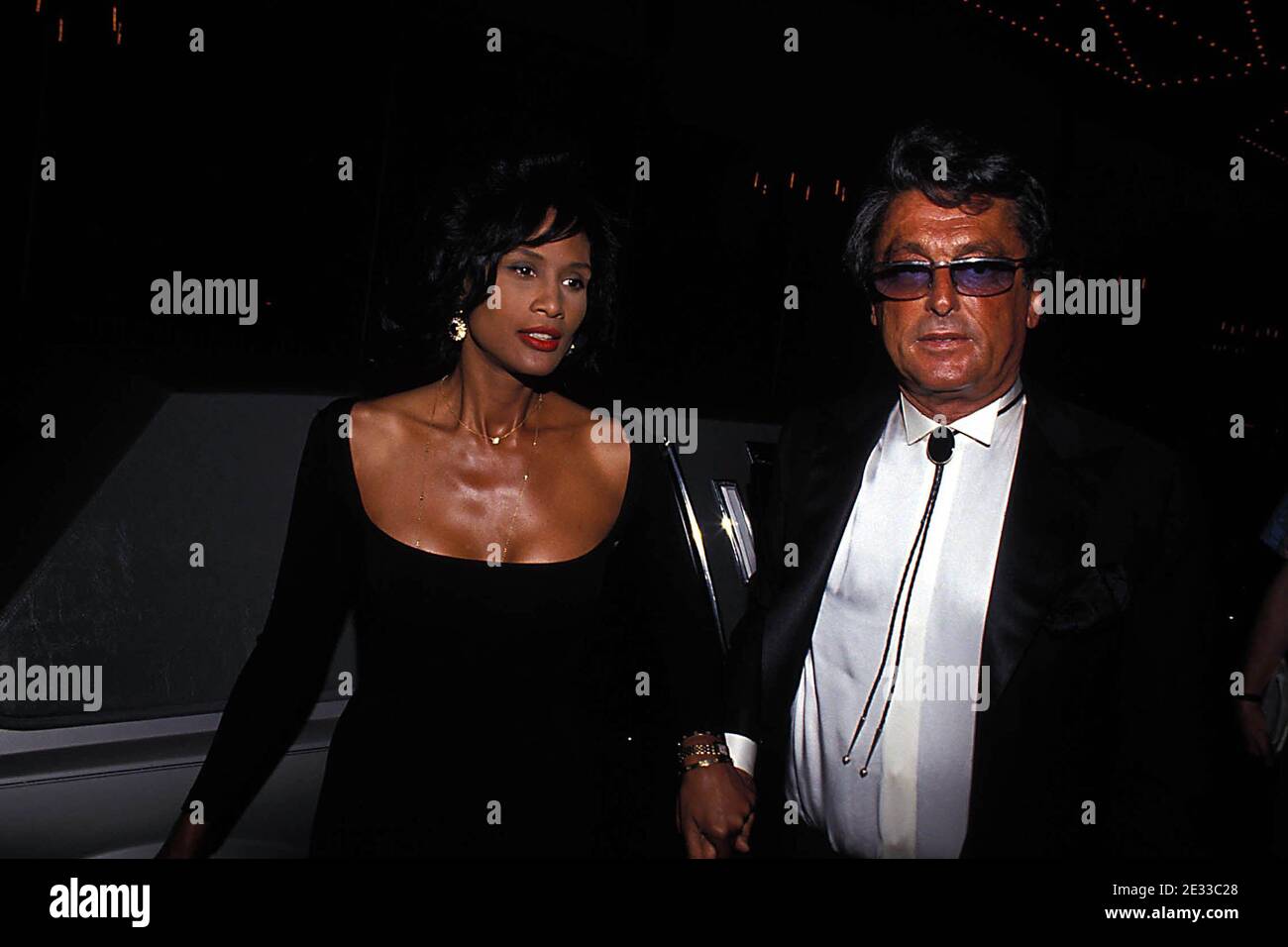 Beverly Johnson And Robert Evans 1991 Credit: Ralph Dominguez ...
