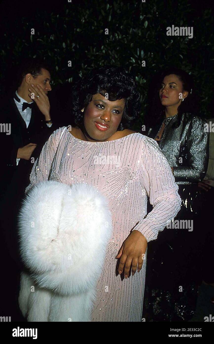 Jennifer Holliday attends the 25th Annual Grammy Awards on February 23 ...