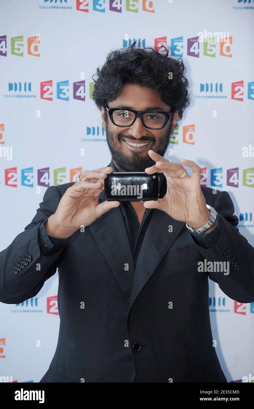 Sebastien Folin arriving at the annual press conference of France ...