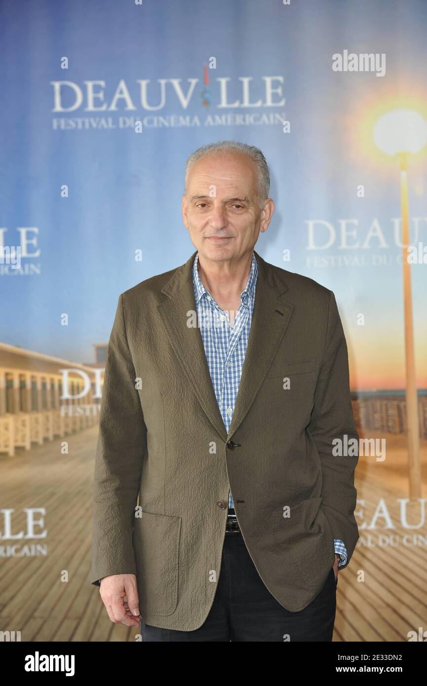 American writer, director, and producer of TV series David Chase poses ...