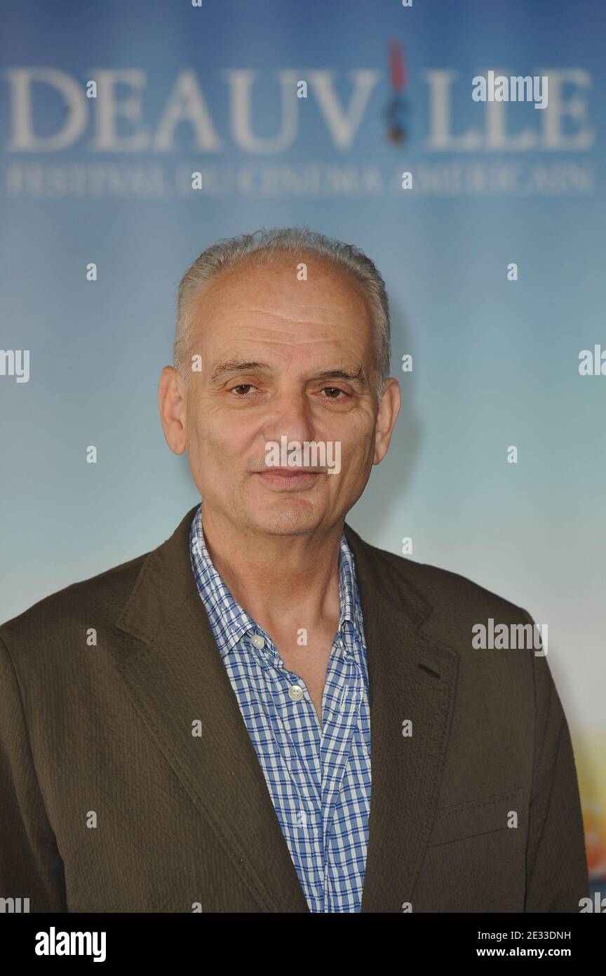 American writer, director, and producer of TV series David Chase poses ...