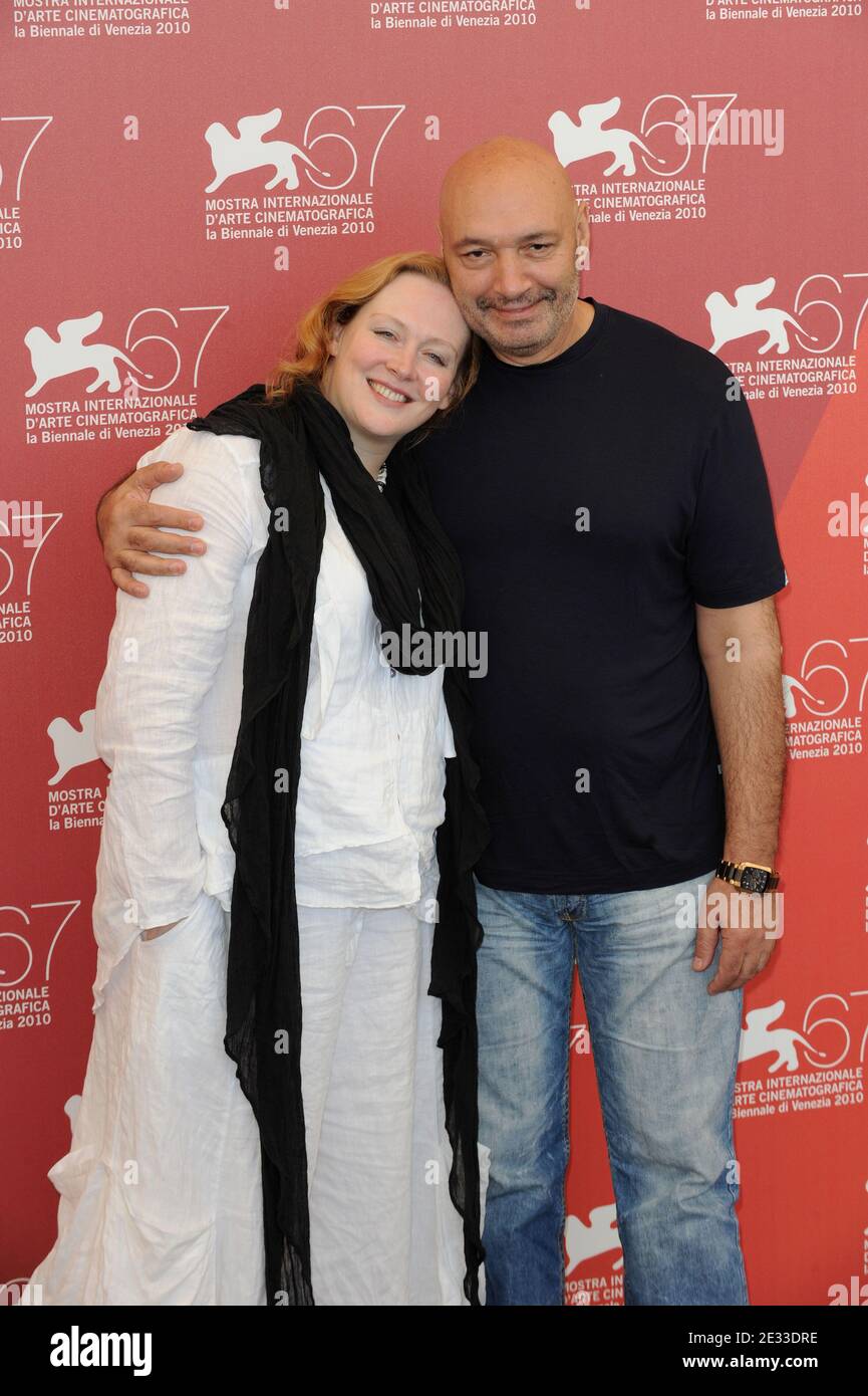Yuliya Aug and Yuriy Tsurilo attending the 'Silent Souls' photocall ...